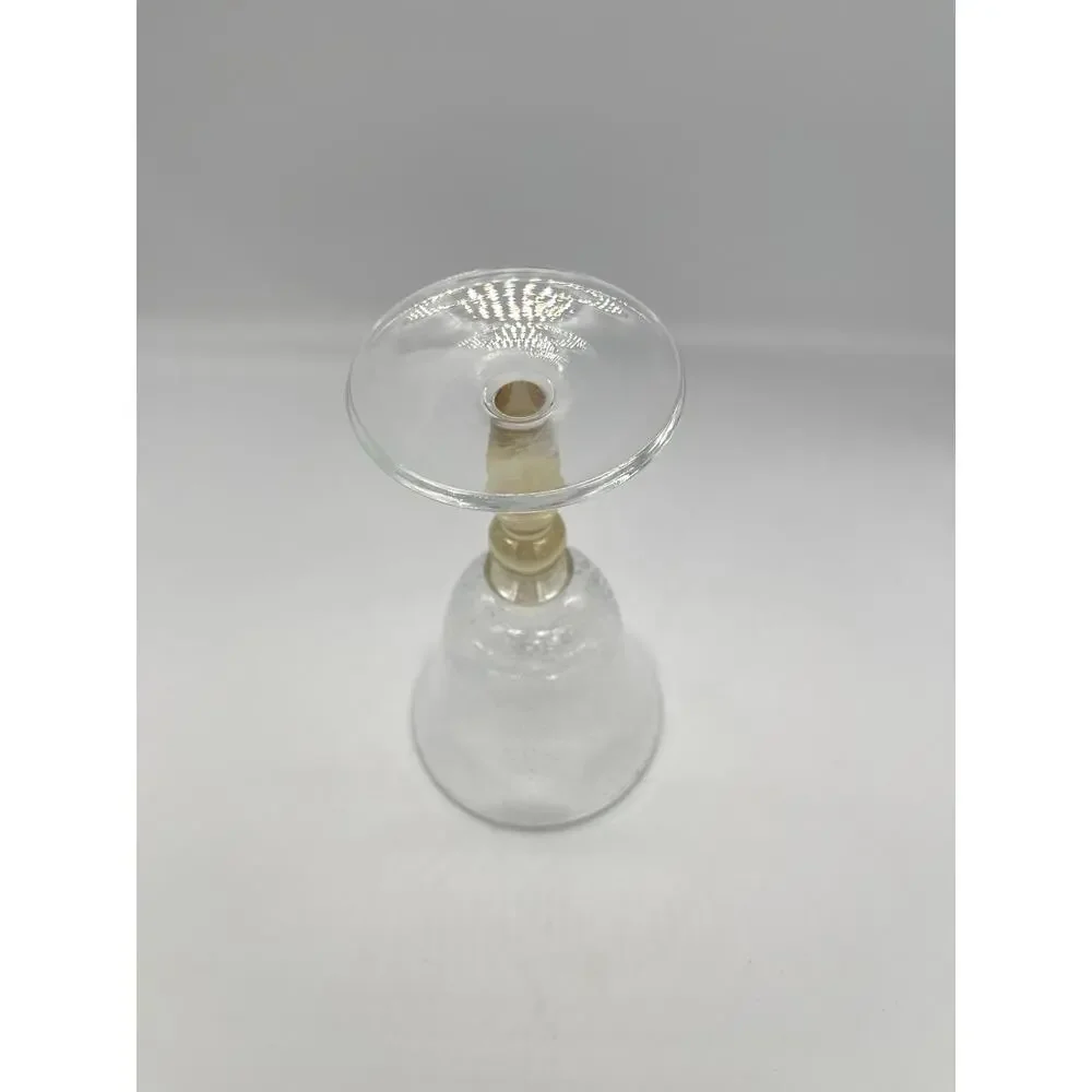 Pottery Barn | Dining | Pottery Barn Pby6 Water Goblet Amber Stem ...